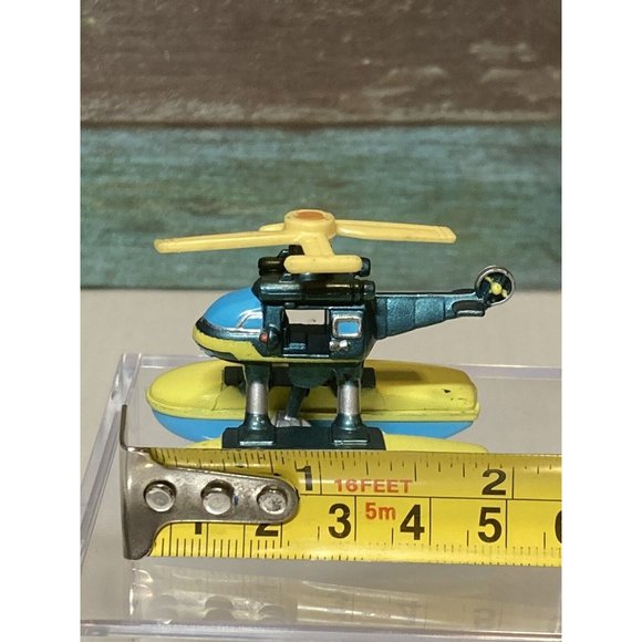 Toys | Micro Machine Plastic Helicopter With Pontoons Mako Chopper Toy ...